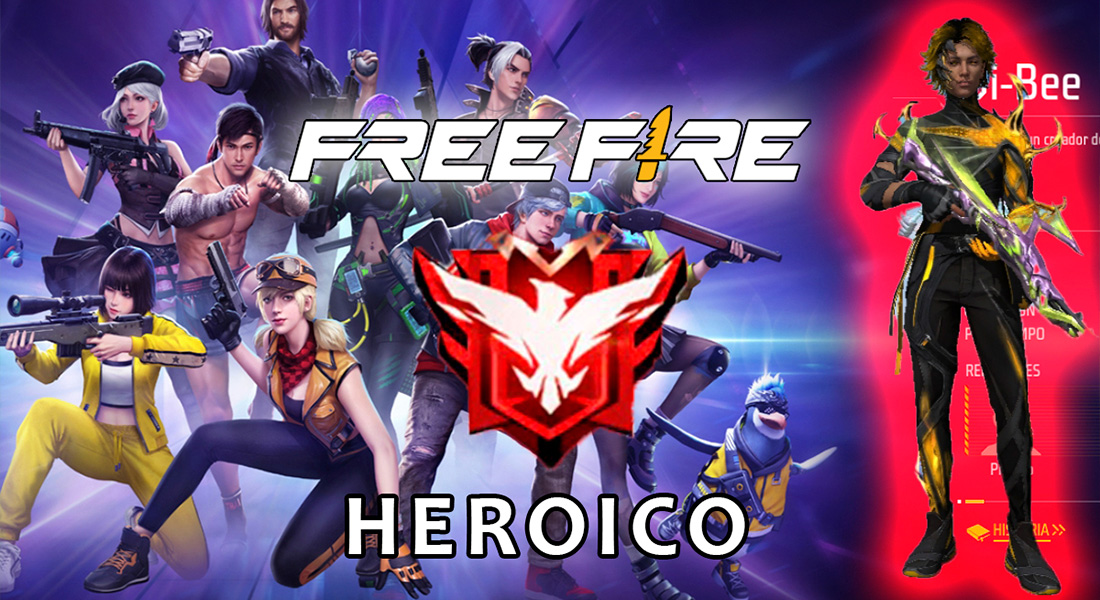 Cómo conseguir rango HEROICO en Free Fire